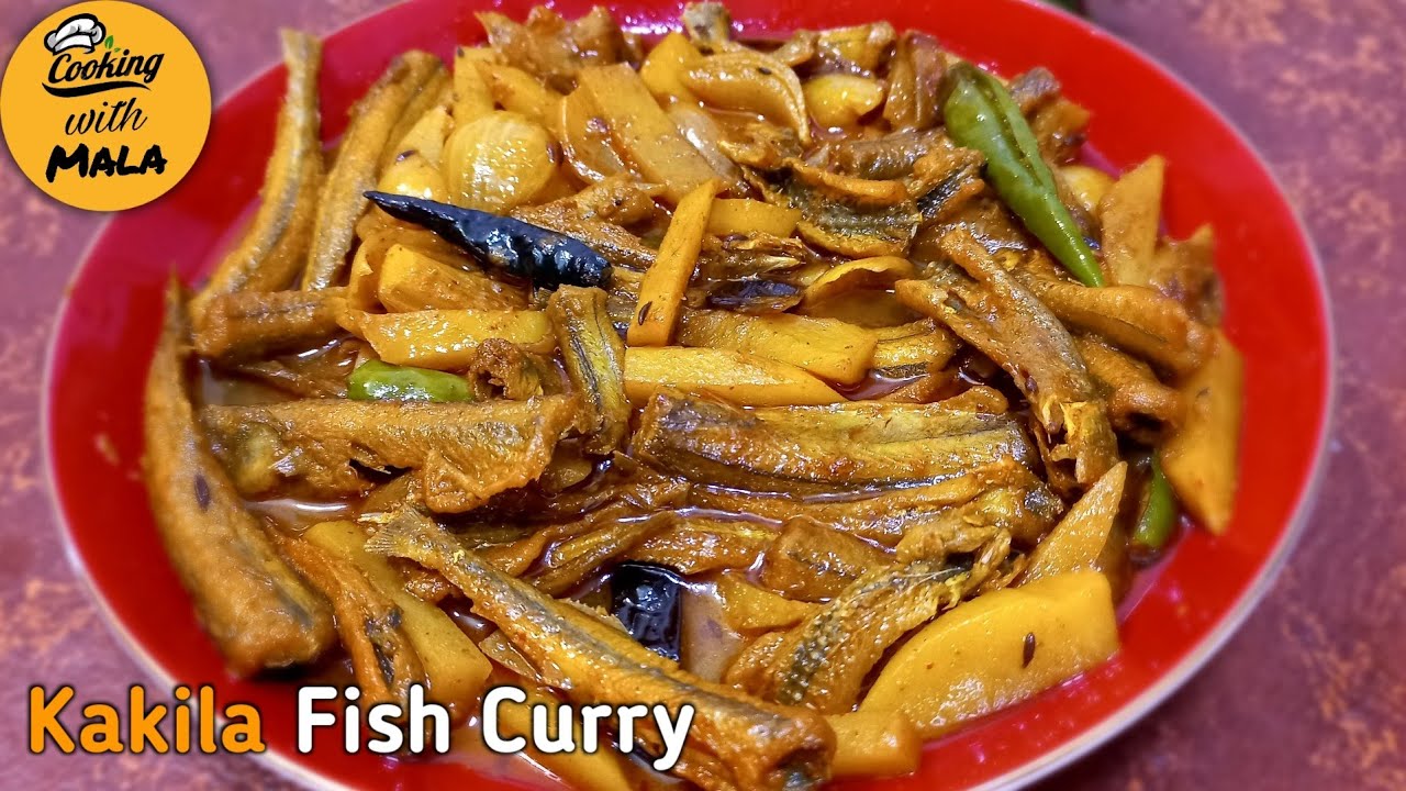Easy Kakila Fish Curry | Kakia Fish Recipe | Bengali Boak Fish Recipe ...