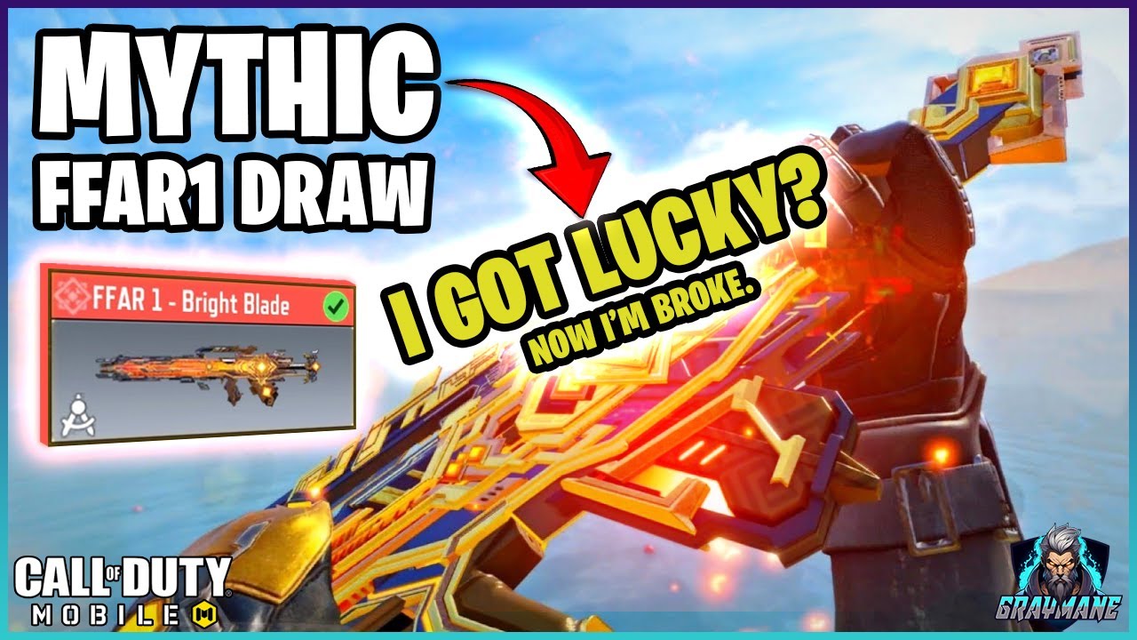 *MYTHIC* FFAR1 BRIGHT BLADE IS BACK?! | LUCKY DRAW | COD MOBILE - YouTube