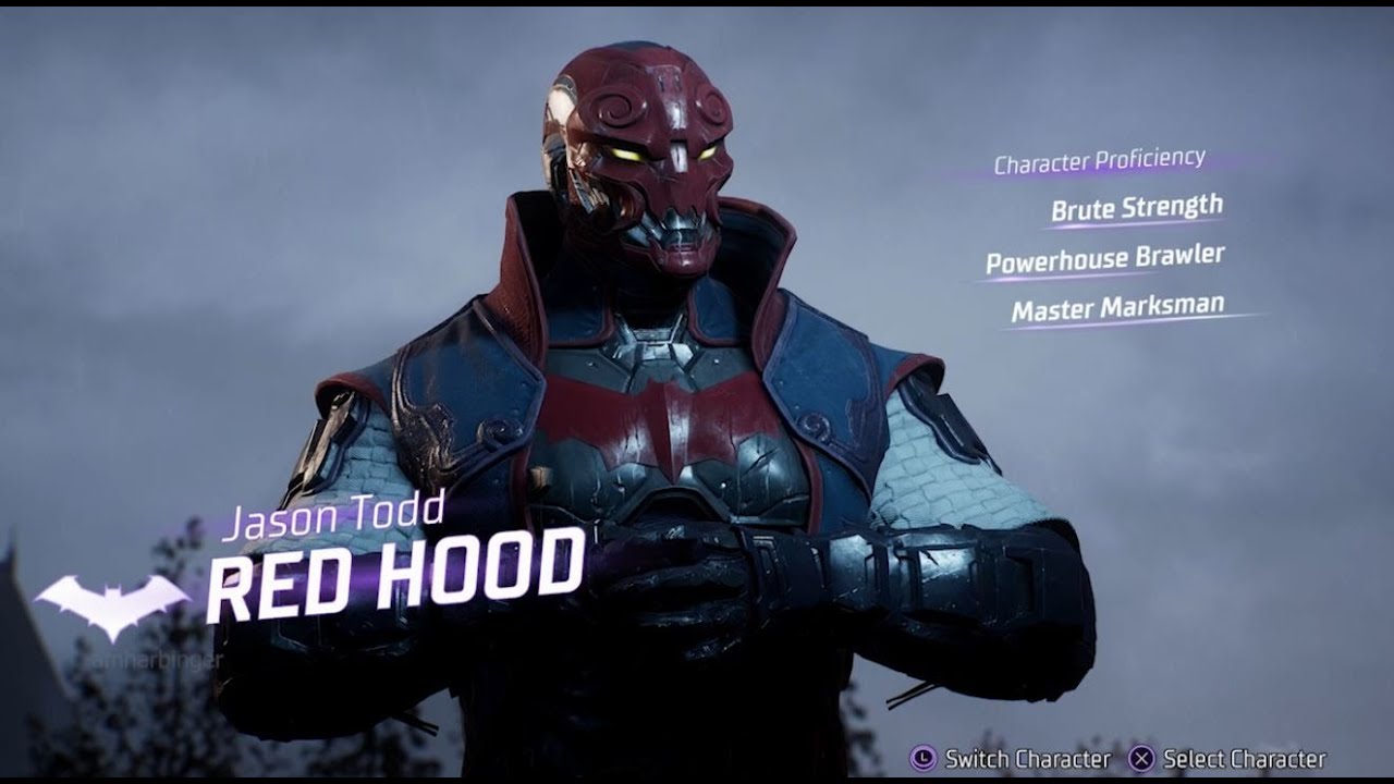 Gotham Knights All Redhood Cutscenes and Unique Dialogue - Jason Todd ...