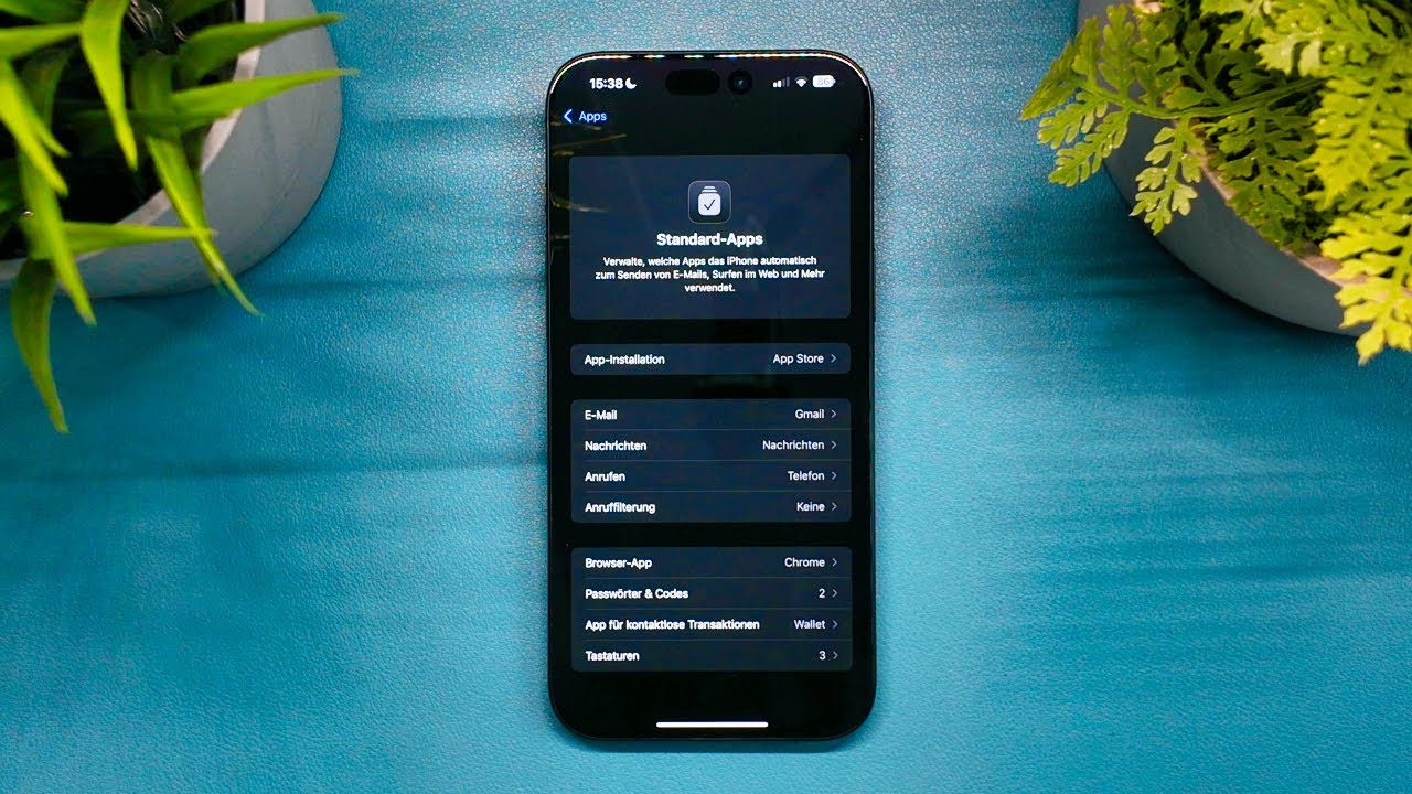 iPhone Standard Apps und Einstellungen verwalten (iOS 18.2+) - YouTube