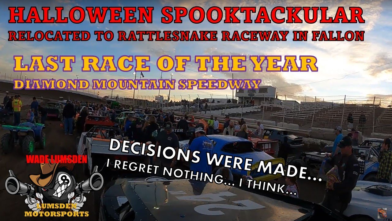 MOVED Diamond Mountain Speedway Halloween Race from Susanville Ca to ...