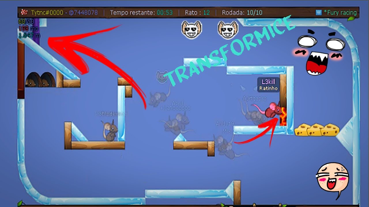 Transformice - Epic Firsts Racing - YouTube