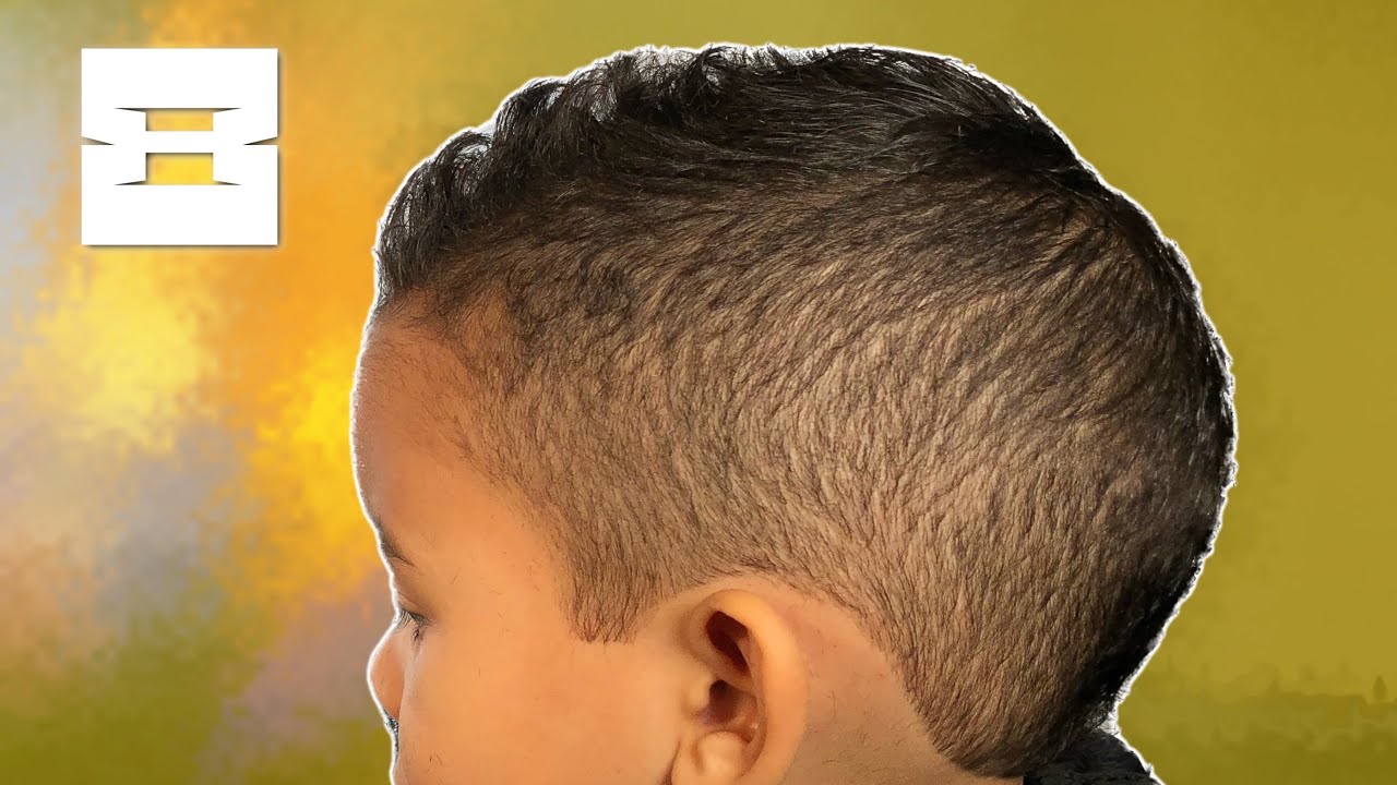 How to cut Boys Hair Mohawk - YouTube