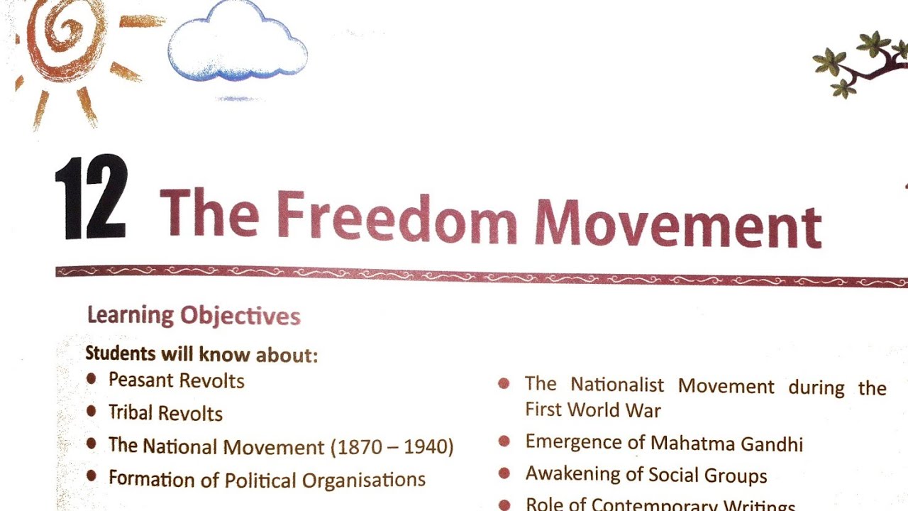 CLASS 8th Ch-12 The Freedom Movement Part -3 - YouTube