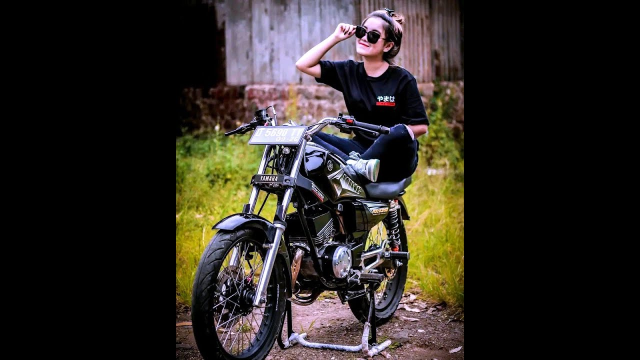 foto foto modifikasi rx king dengan model motor nya - YouTube