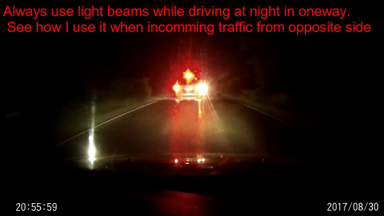 High speed driving on Highway at night Over 120KM/H - YouTube