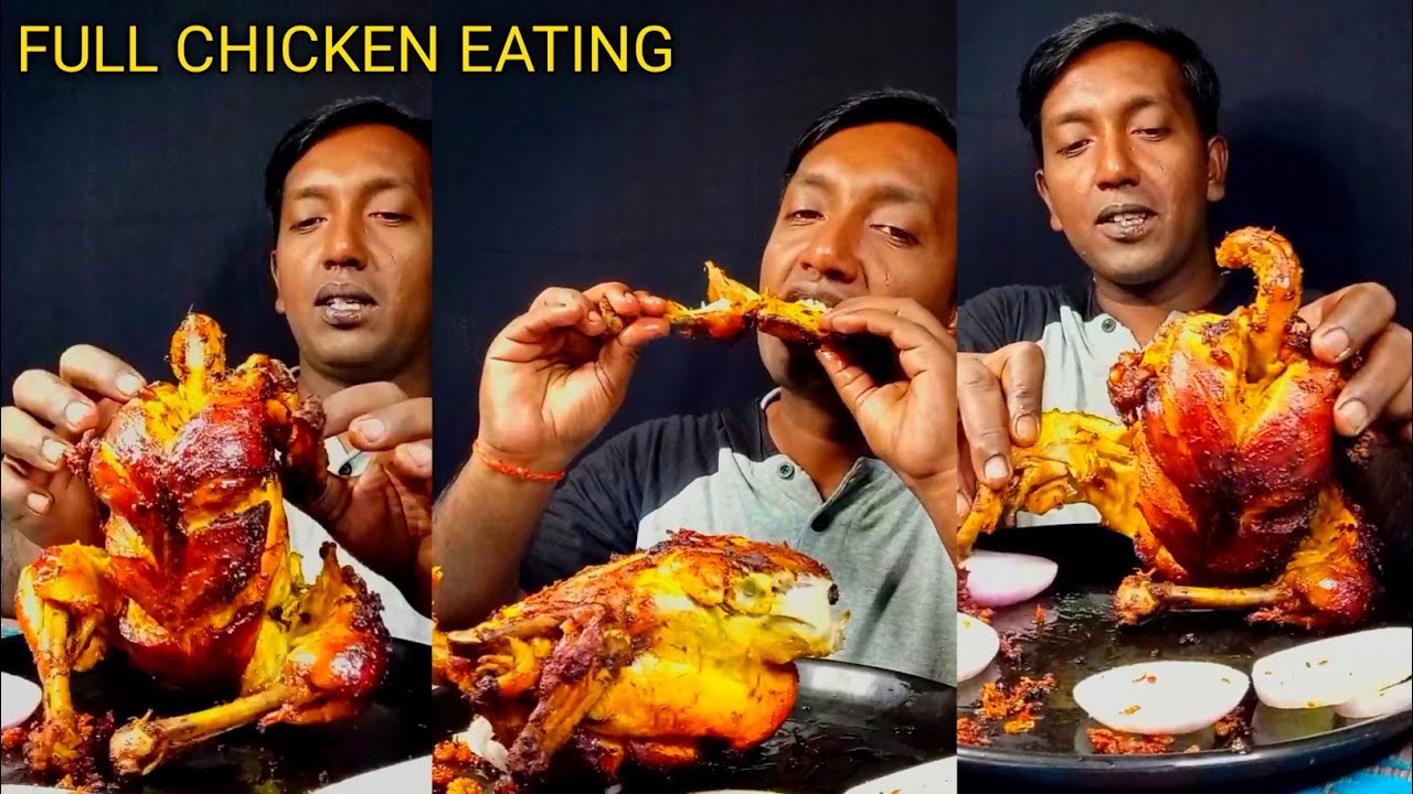 MUKBANG 2KG FULL CHICKEN FRY CHALLENGE, FOOD SHOW, MUKBANG SPICY ...