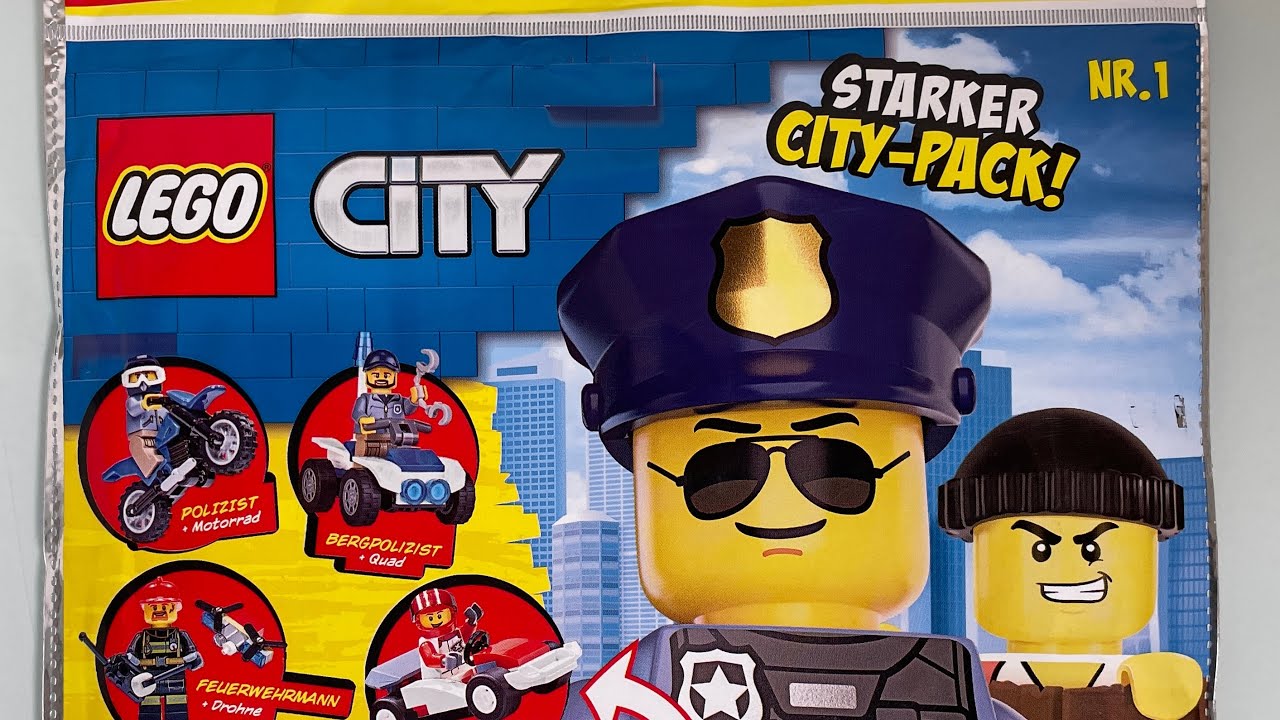 Lego City Pack 4 Wundertüten auspacken - YouTube