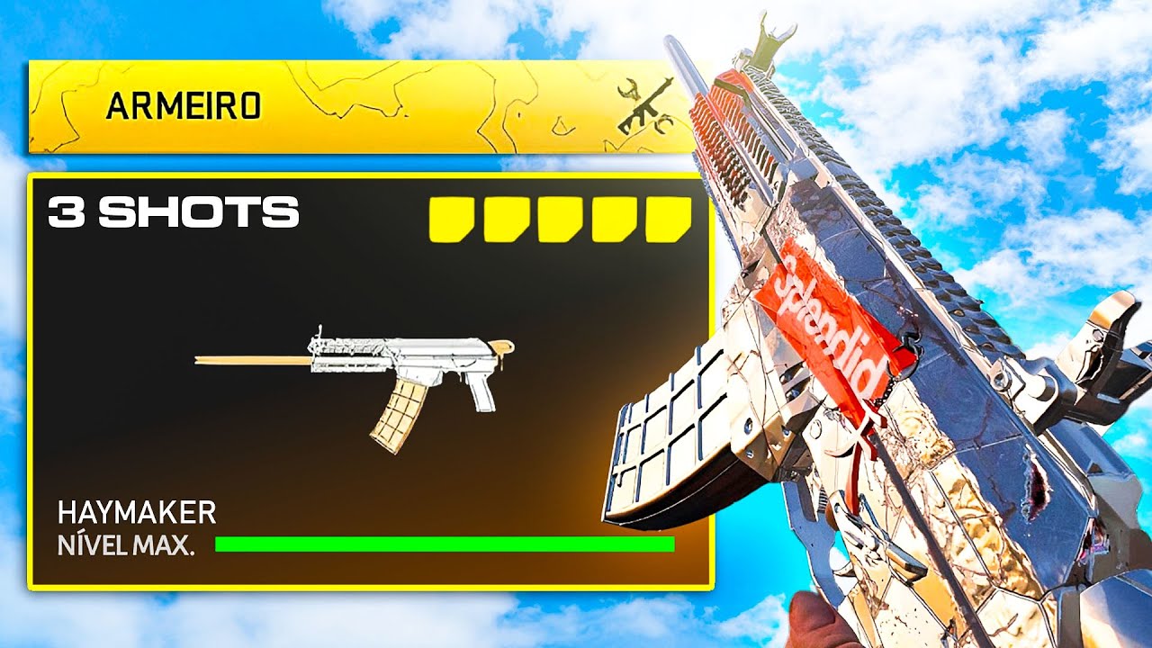 a HAYMAKER é a NOVA SHOTGUN *QUEBRADA* do WARZONE!! (MELHOR CLASSE ...