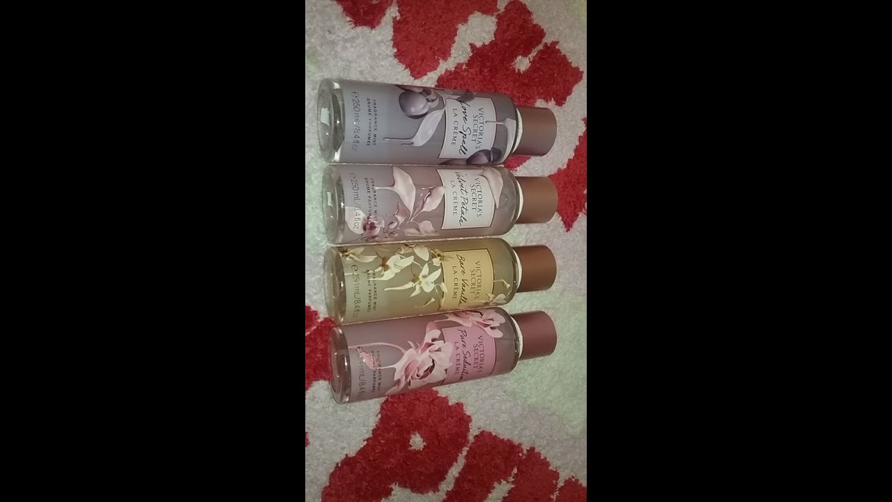 VICTORIA'S SECRET LA CREME COLLECTION REVIEW + RANKING! - YouTube