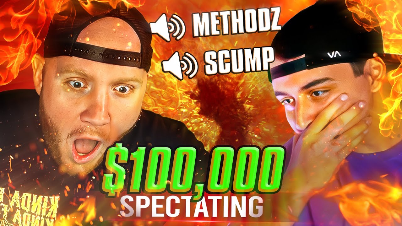 SPECTATING $100K SOLO WARZONE GAME SCUMP, CLOAK, AND METHODZ... - YouTube