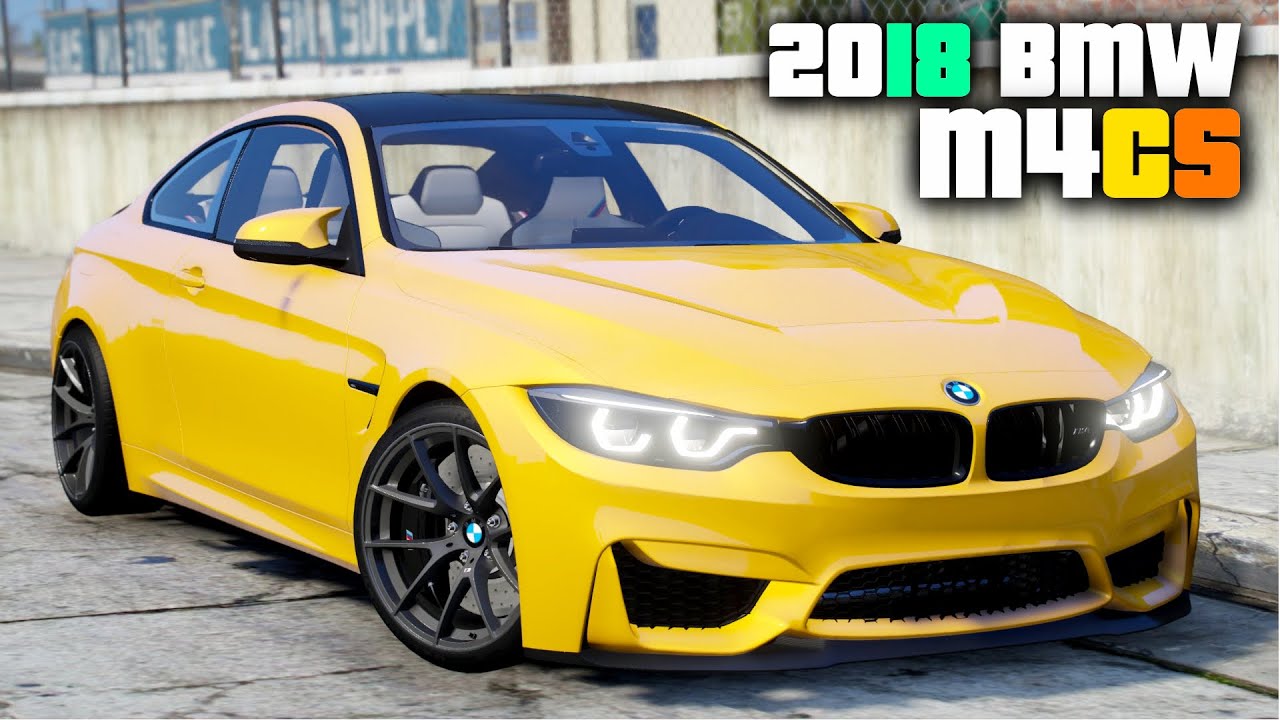 BMW M4CS 2018 - GTA 5 Real Life Car Mod + Download Link! - YouTube