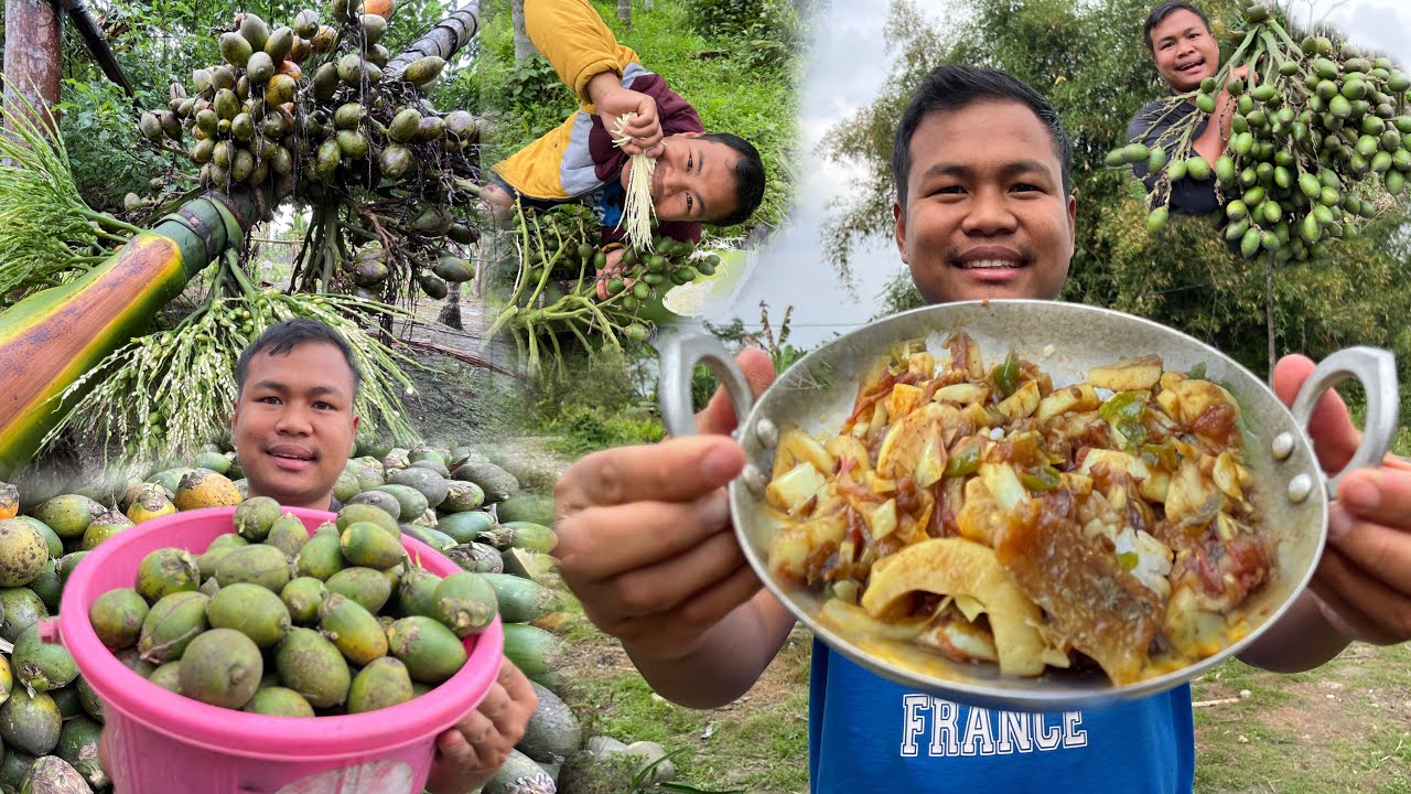 Betel Nut Tree ka Recipe Cooking kiya | How to Cook and Eat Supari Tree ...