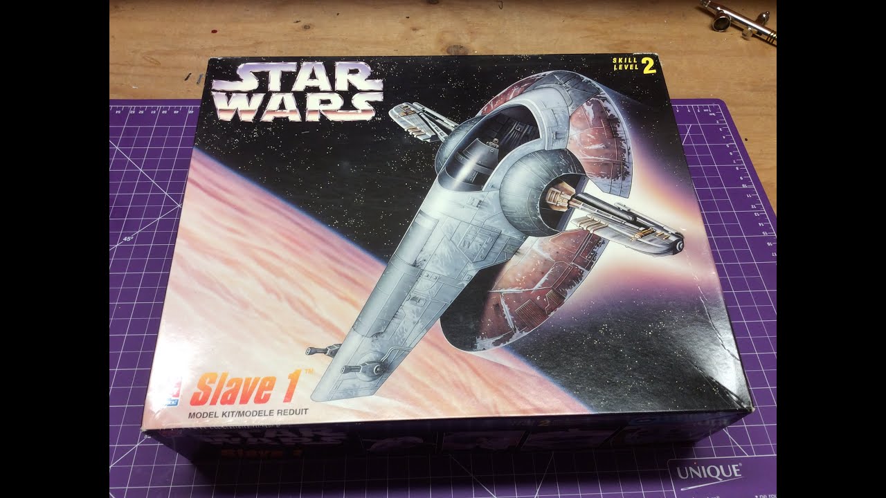 AMT Star Wars slave one - YouTube