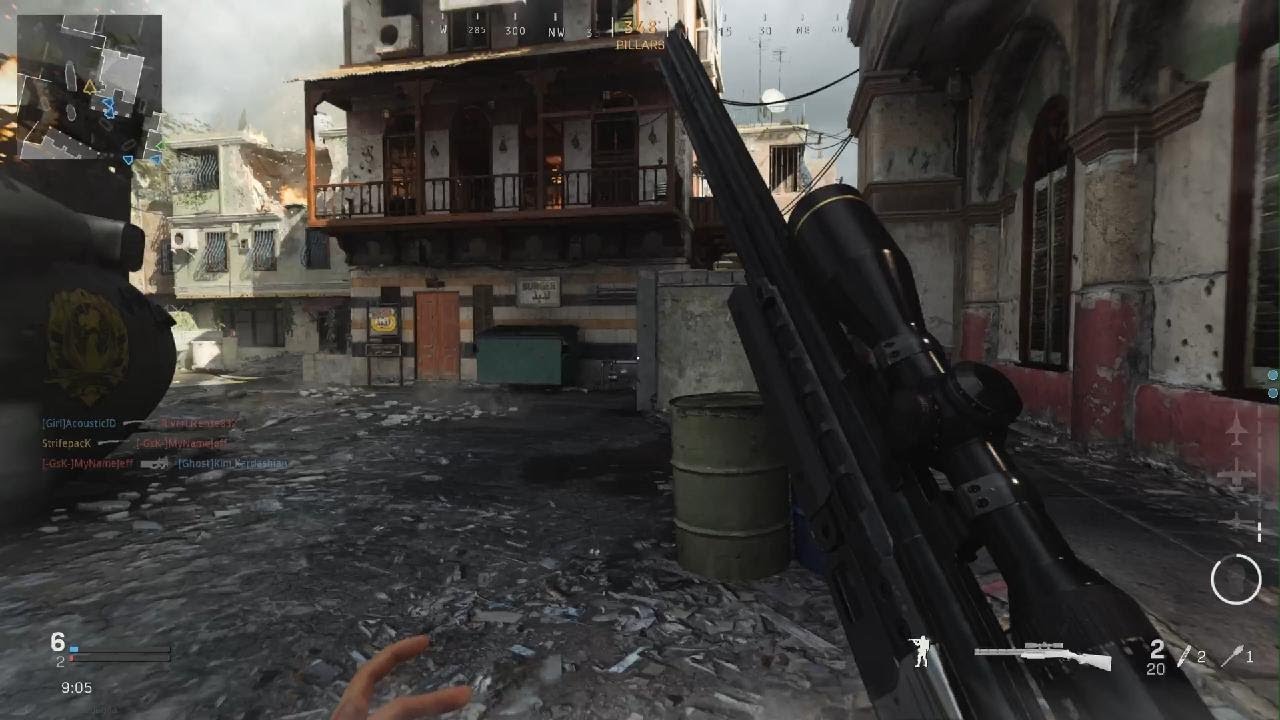 725 sniper is so fun - modern warfare - YouTube