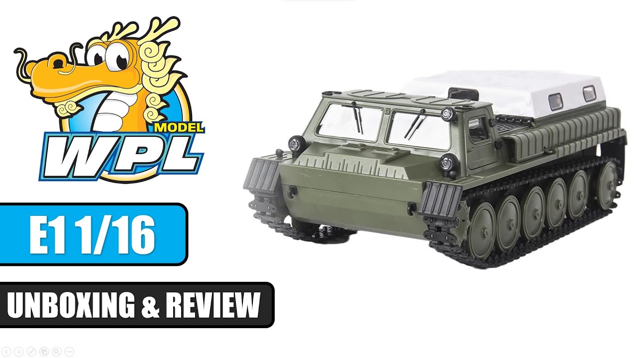 WPL E1 - Unboxing en español - YouTube