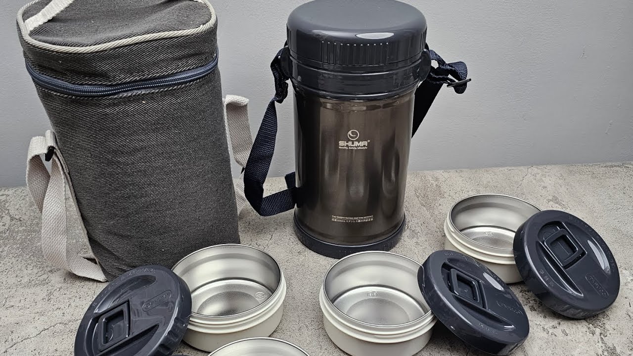 Shuma Lunch Box LBC-1703 (1.7 LITER) #termosnasi #lunchjar #lunchbox # ...