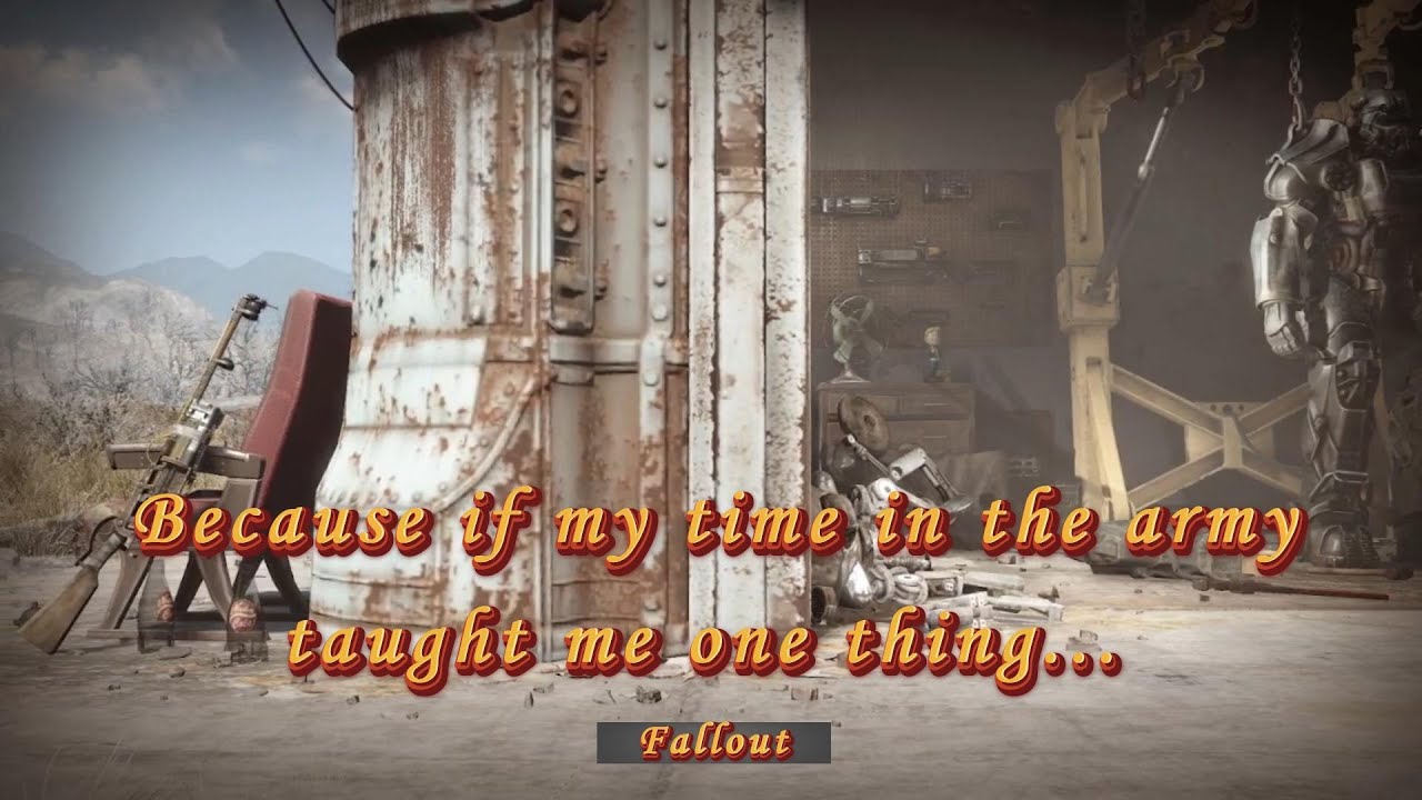 War, war never changes | Fallout Fans - YouTube