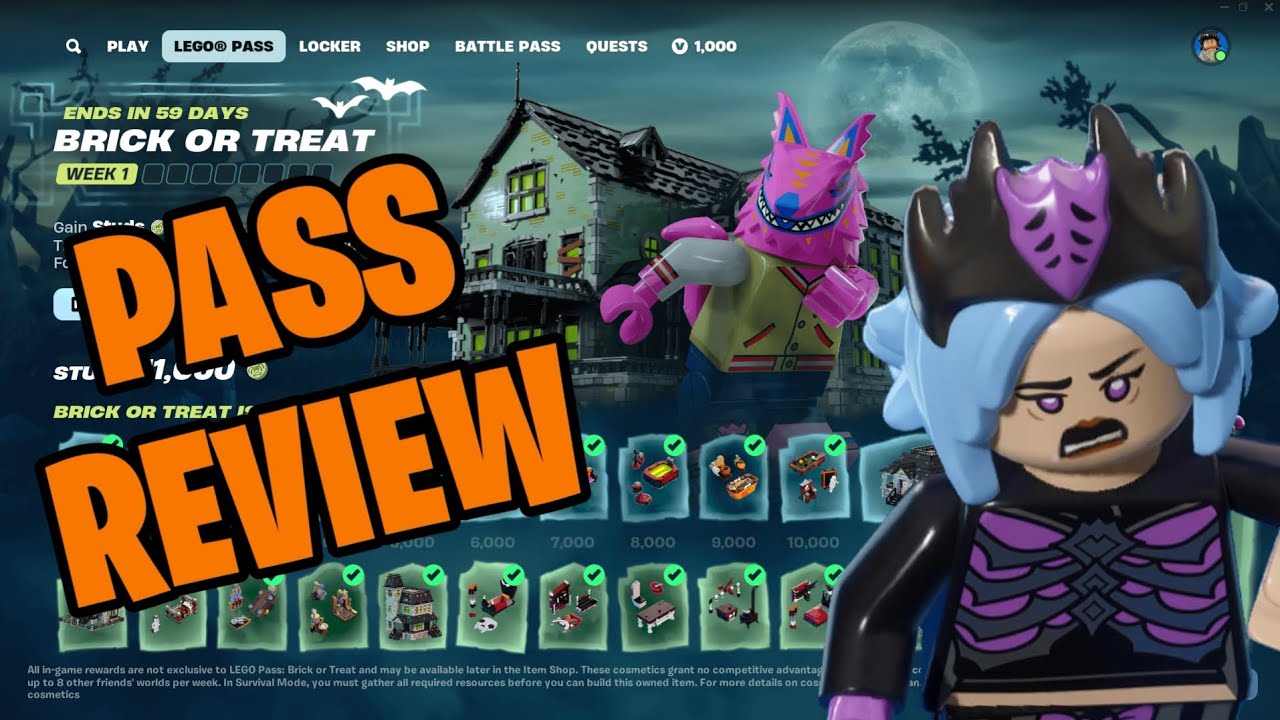 Lego Brick Or Treat Pass Review - YouTube