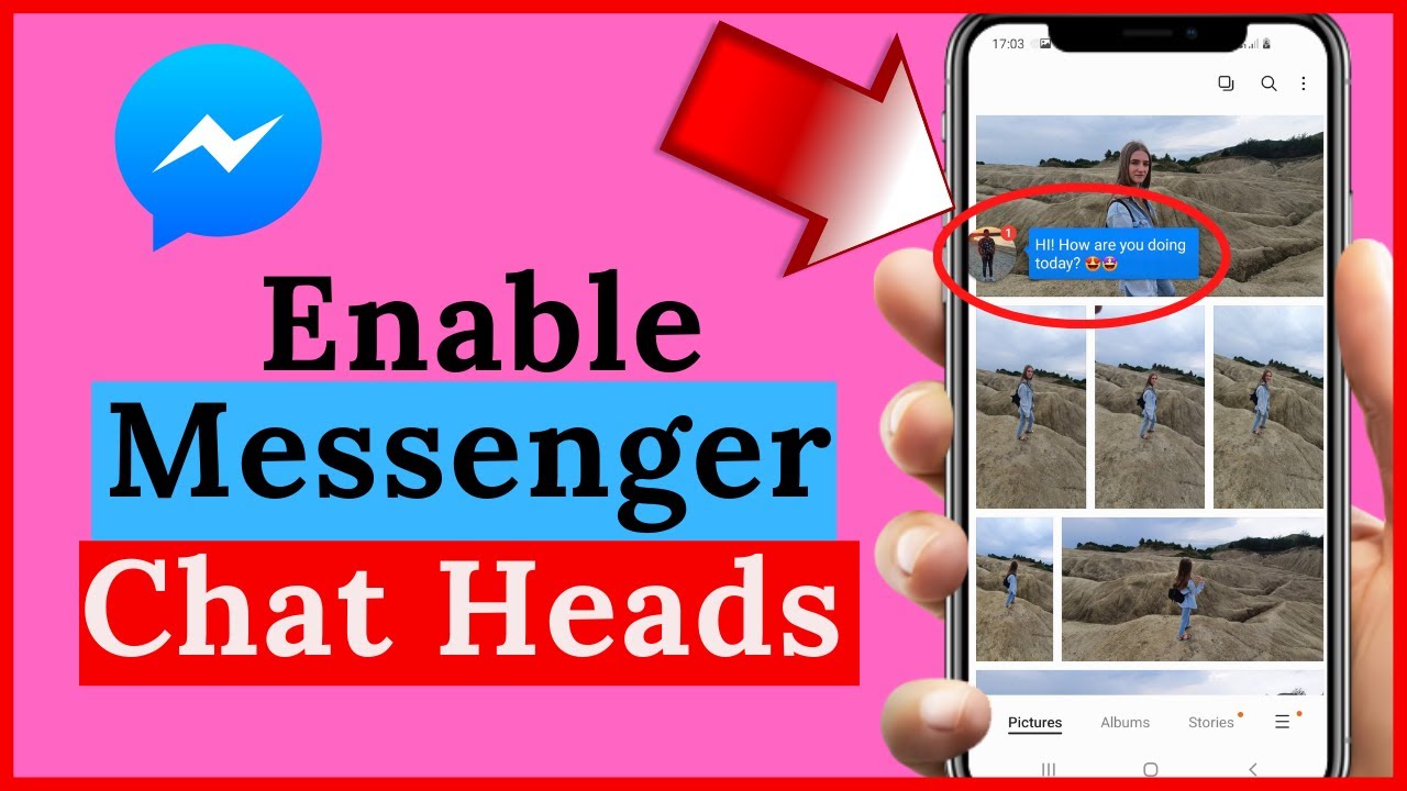 How to Turn On Chat Heads/Bubbles on Messenger 2024 - YouTube