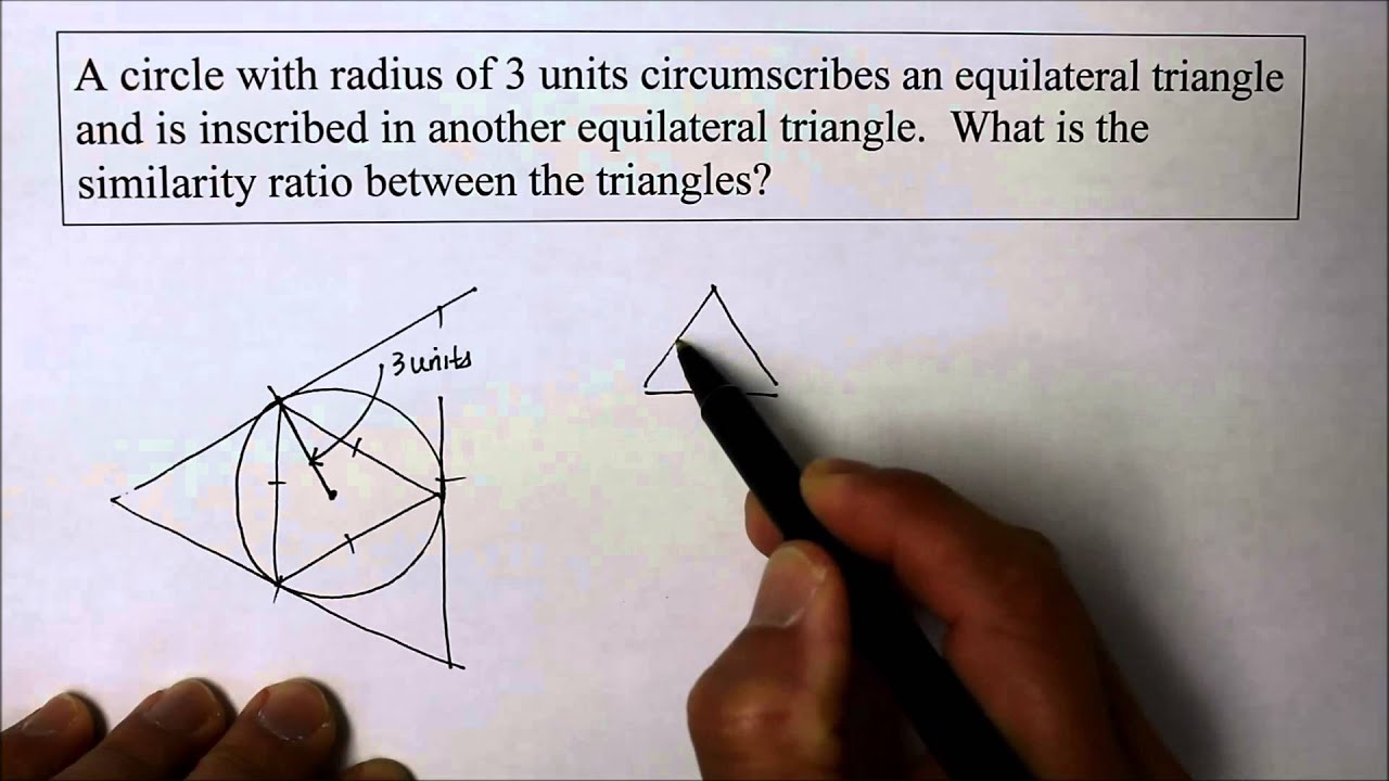 901 GE Triangle Circumscribes A Circle Circumscribing A Triangle - YouTube
