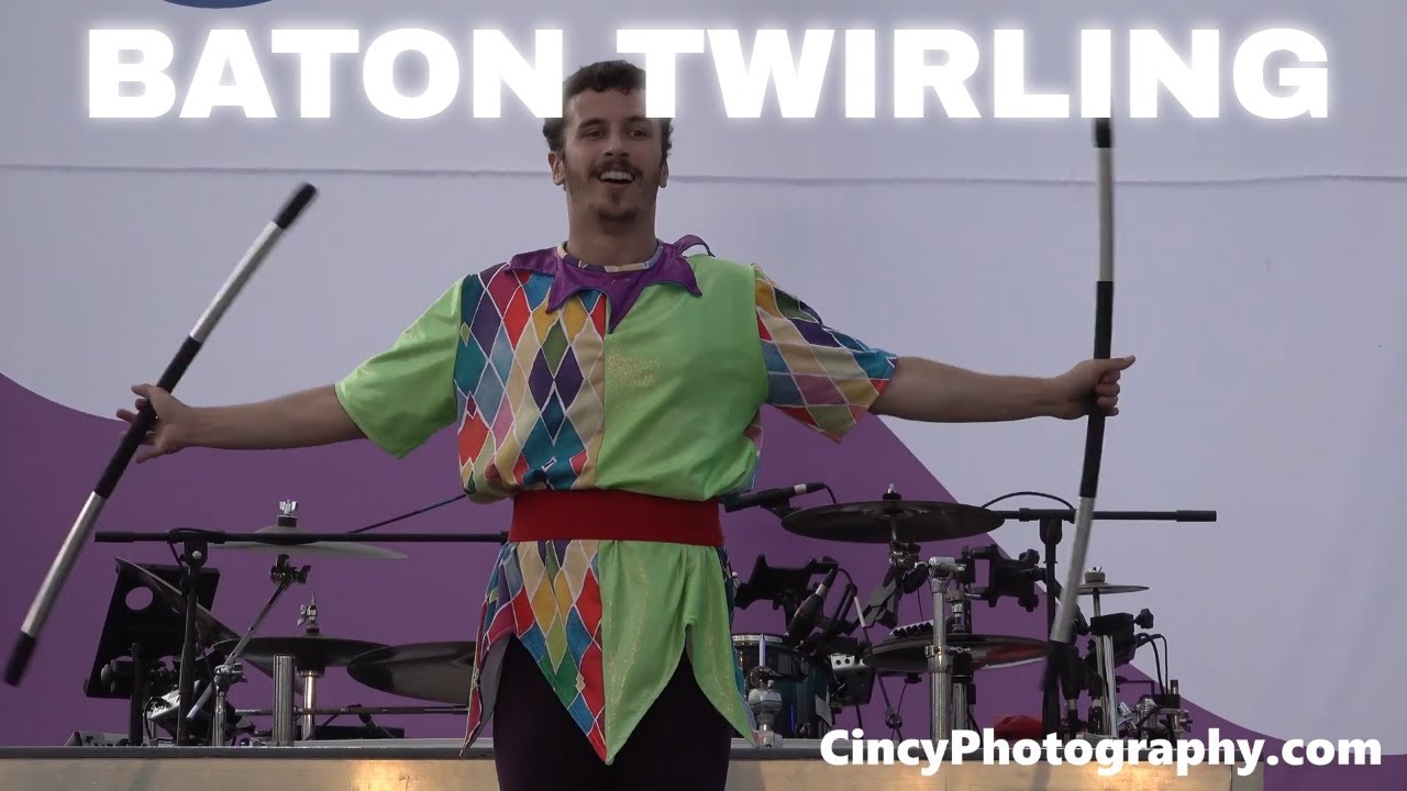 Twirl Act Extreme Baton Twirling - Kings Island Grand Carnivale 2021 ...