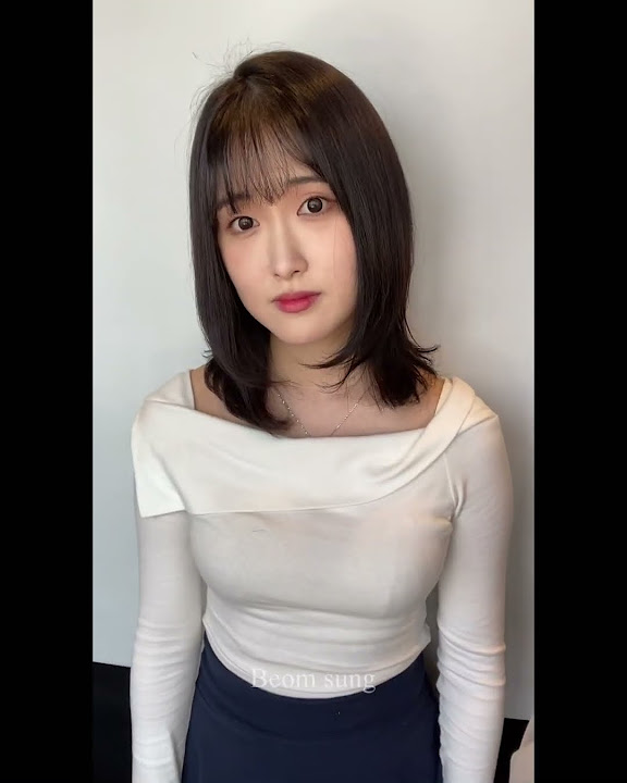 웬디가 되고 싶은 우리 웬디 중단발레이어드컷 Youtube
