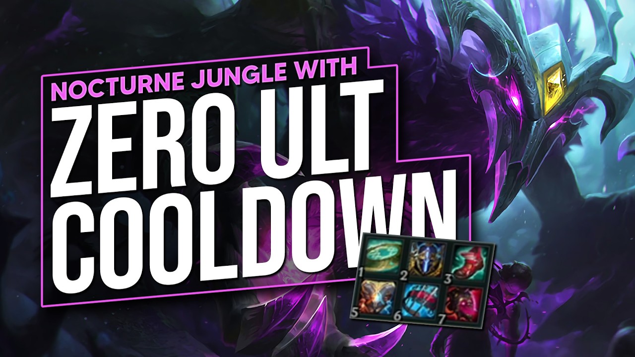 NOCTURNE JUNGLE BUT I HAVE THE LOWEST POSSIBLE ULT COOLDOWN IN THE GAME ...