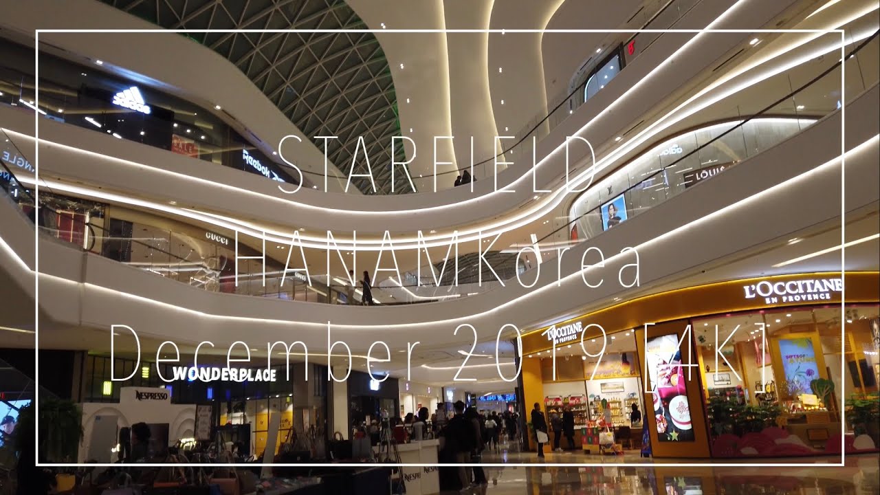 STARFIELD HANAM Korea December 2019[4K] - YouTube