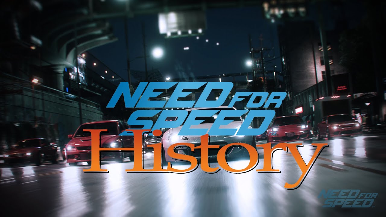 HISTORY OF NEED FOR SPEED (1994-2016) All Games ! - YouTube