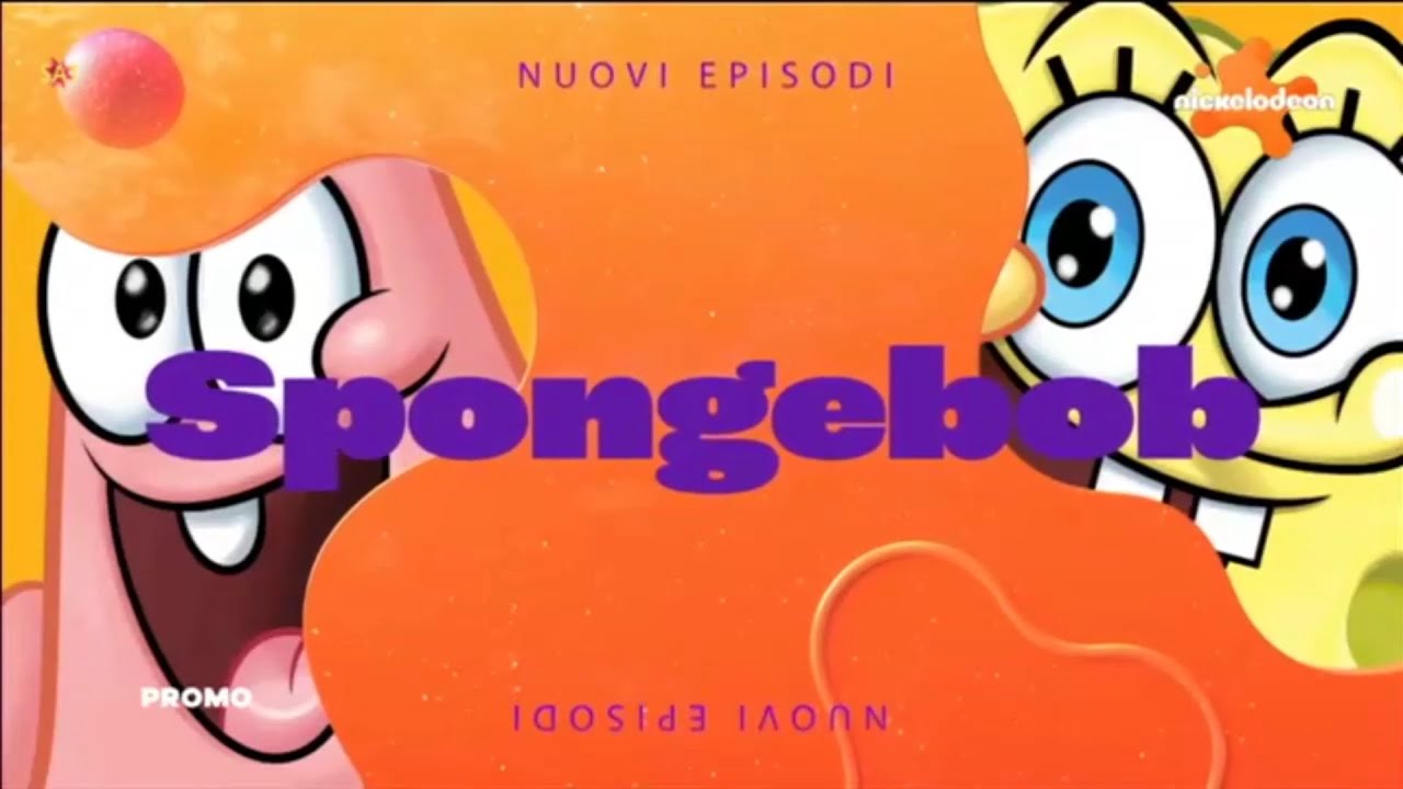 Nickelodeon Italy - SpongeBob SquarePants - Promo (Rebrand, July 2023 ...