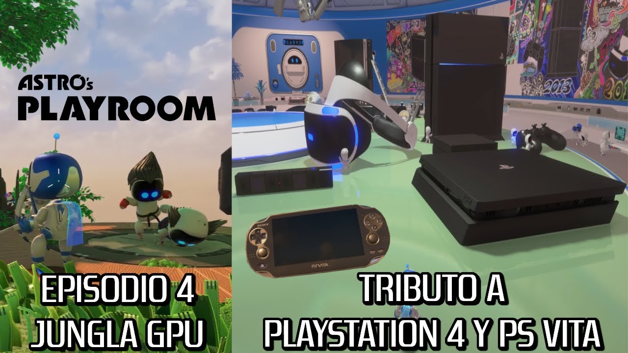 ASTRO's PLAYROOM 🤖🎮 | Episodio 4 | Jungla GPU | Tributo a PlayStation 4 ...