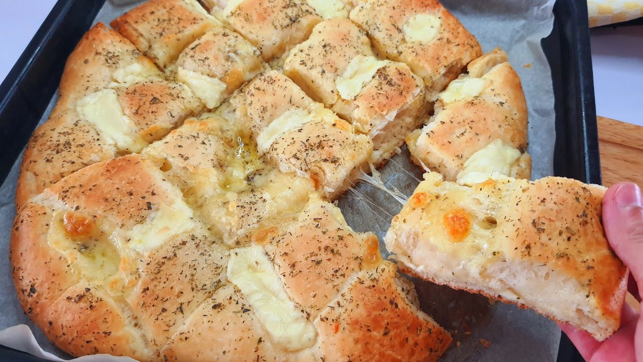 Ce pain fait maison est plus savoureux que la pizza! je fais cette ...