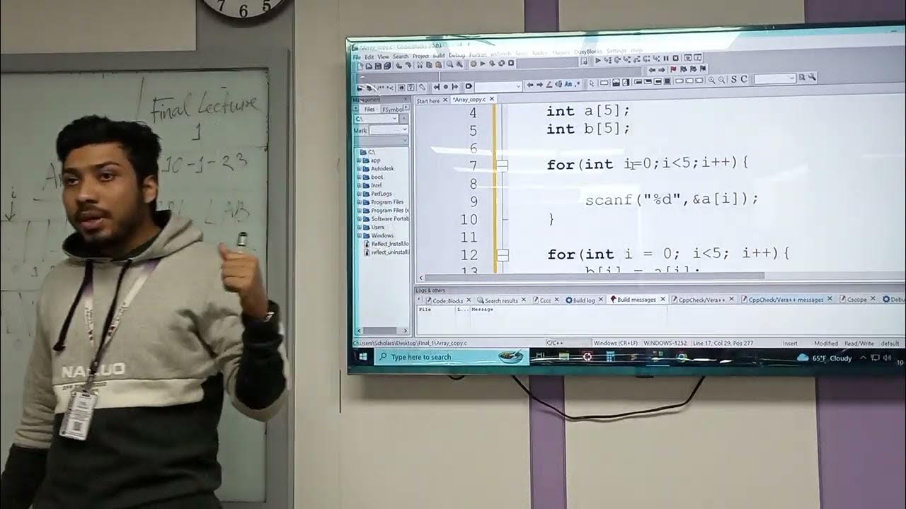 Structured Programming Language Lab | Final lec-02 | Ashif Joy | CSE | University of Scholars ...