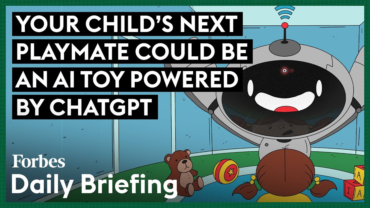 Your Child's Next Playmate? An AI Toy Powered By ChatGPT - YouTube