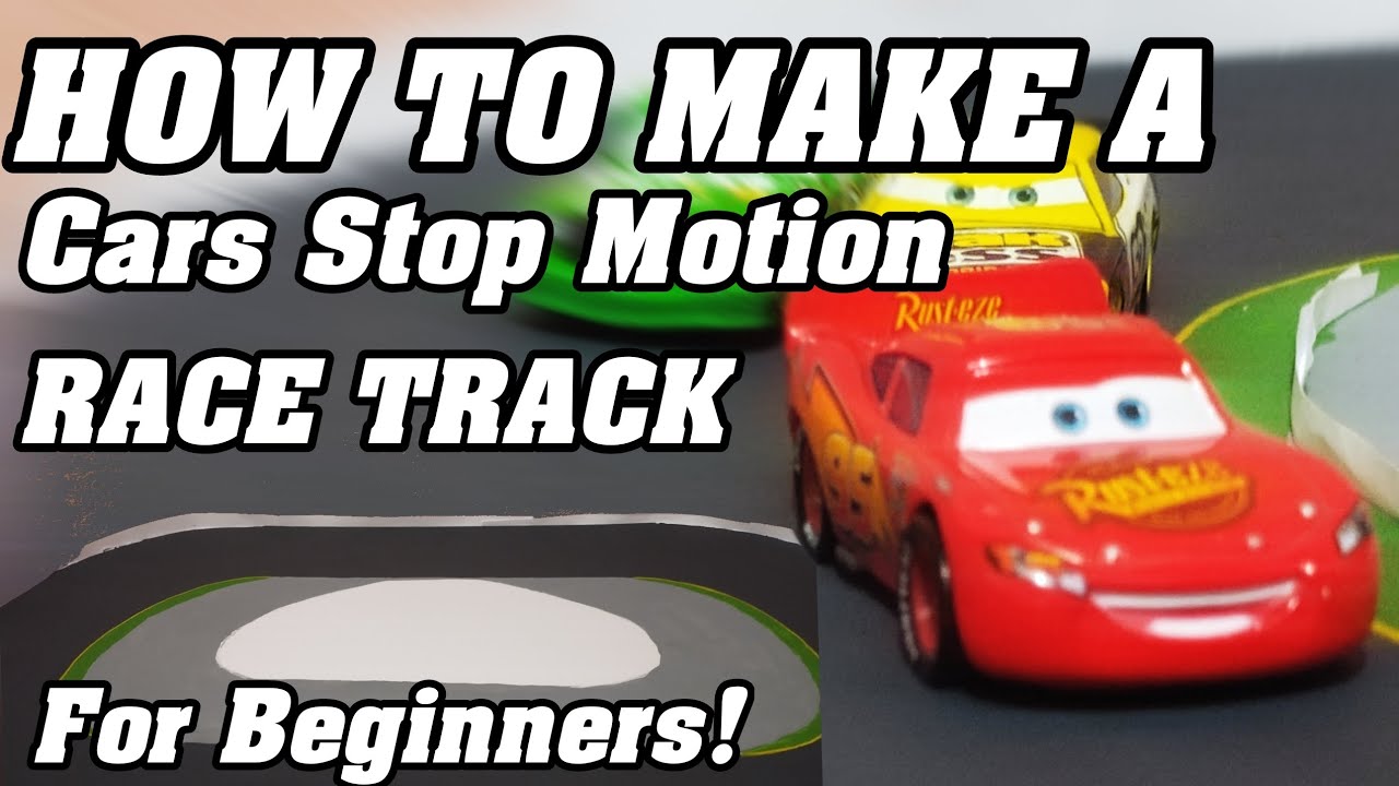 How To Make A Custom Stop Motion Race Track For Beginners! - YouTube