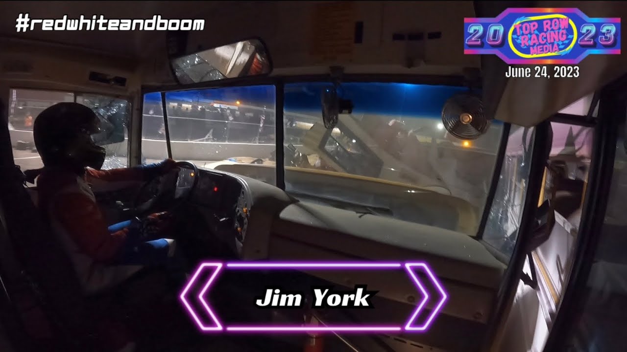 June 24, 2023 | Jim York In-Car Cam | School Bus Race | Kalamazoo ...