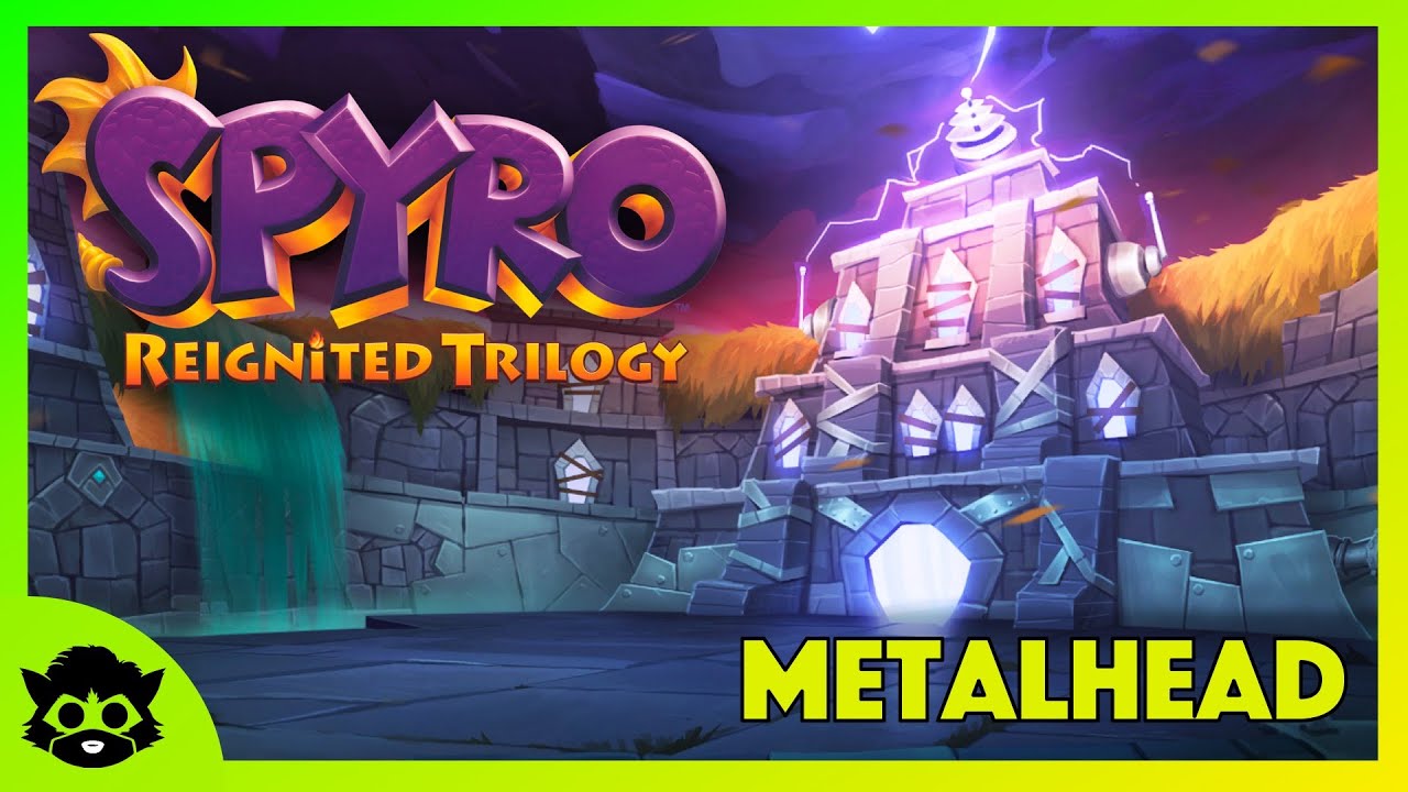 Spyro 1 (Reignited) | Part 24: Metalhead 100% (All Gems & Dragons ...