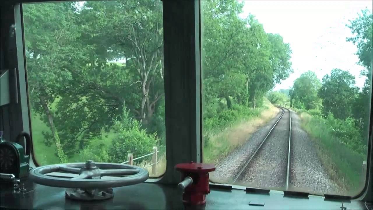 DMU CAB RIDE WILLITON TO CROWCOMBE,WSR - YouTube
