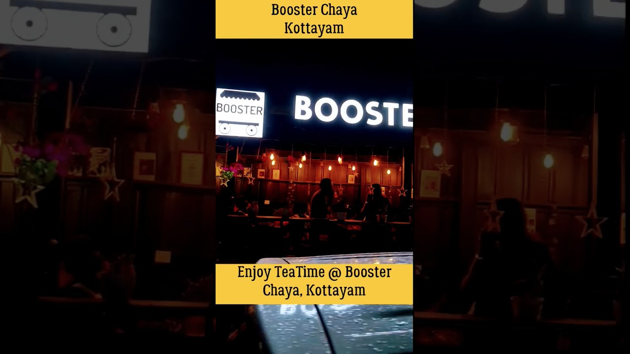 Eat & Drink - Booster Chaya Kottayam. Enjoy the Tea Time #shorts - YouTube
