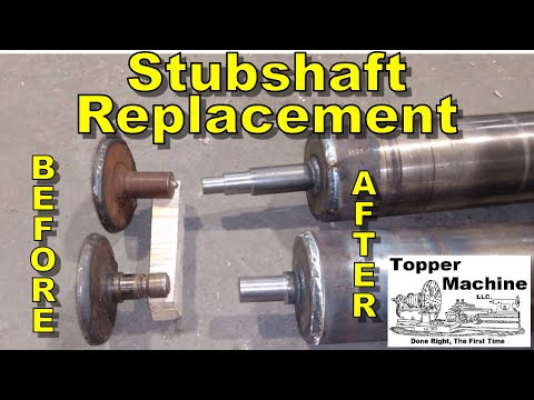Machining & Welding - Conveyor Roller Stub Shaft Replacement, Quick and ...