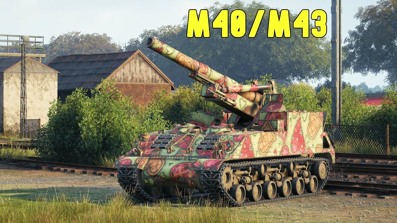 World of Tanks M40/M43 - Blowing Up the Map – Fire in the Hole! - YouTube