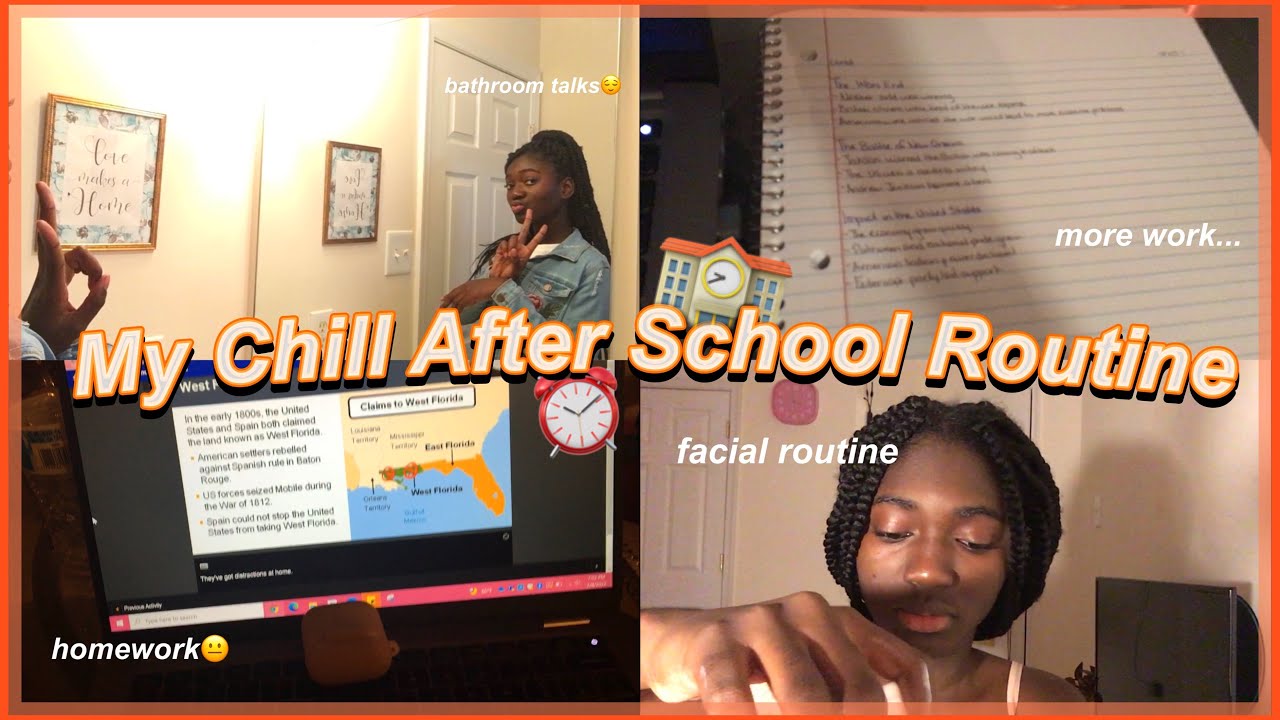 My *Chill* After School Routine😌 | Mary Esi - YouTube