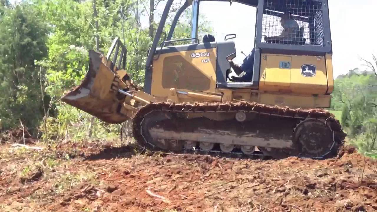 Dozer clearing for power lines 10 - YouTube
