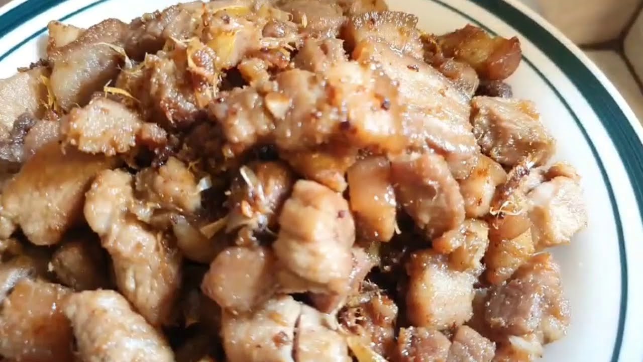 Arkibogs' Pinatuyong ADOBO sa PUTI.. - YouTube