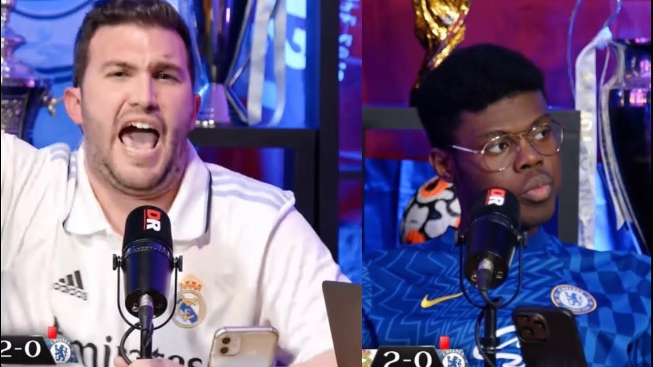 Real Madrid 2-0 Chelsea GOAL REACTIONS - YouTube