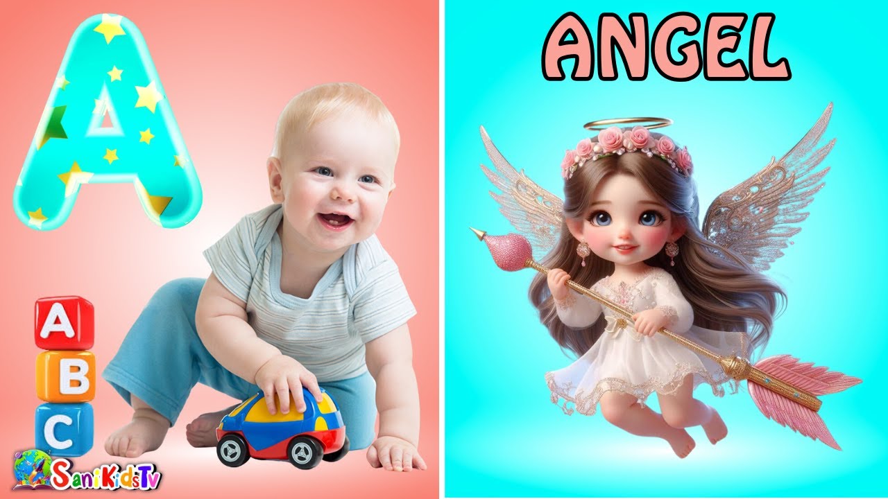 ABC Phonics Song | A For Angel | Alphabet Sounds For Babies | Nursery ...