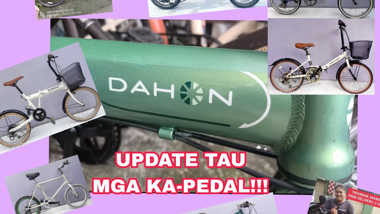 JAPAN FOLDING BIKES, HYBRID, MINI VELO, RB ETC. PRESENTABLE AND READY ...