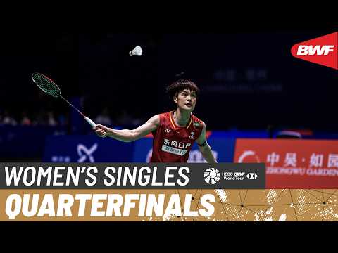 VICTOR China Open 2026 | Kim Ga Eun (KOR) vs Wang Zhi Yi (CHN) [2] | QF