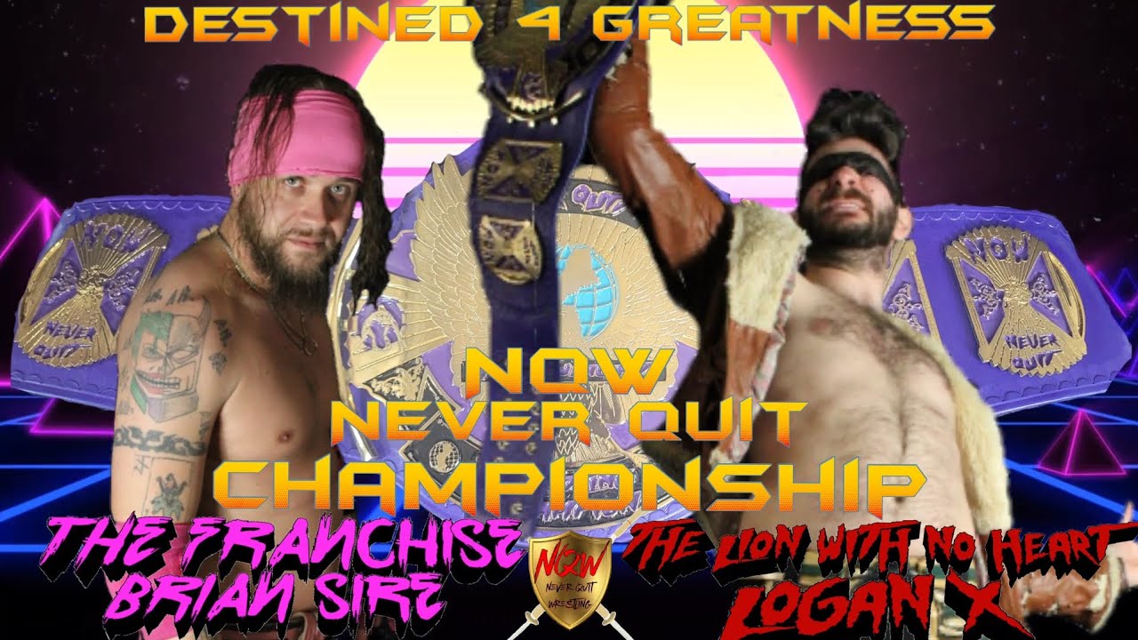 NQW: The NQW Champion Logan X continues to taunt "The Franchise" Brian ...